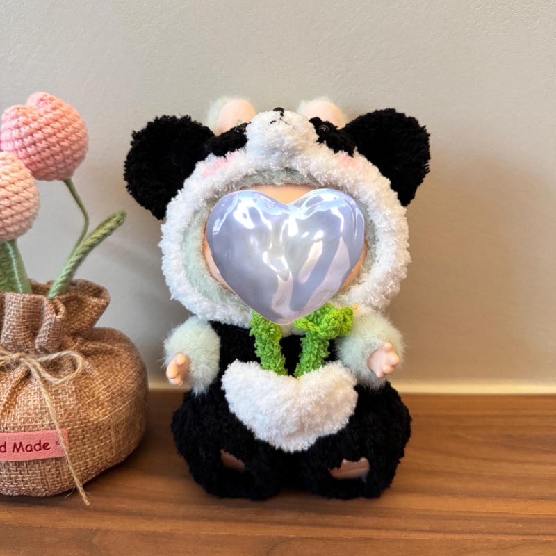 Panda Labubu - Etsy