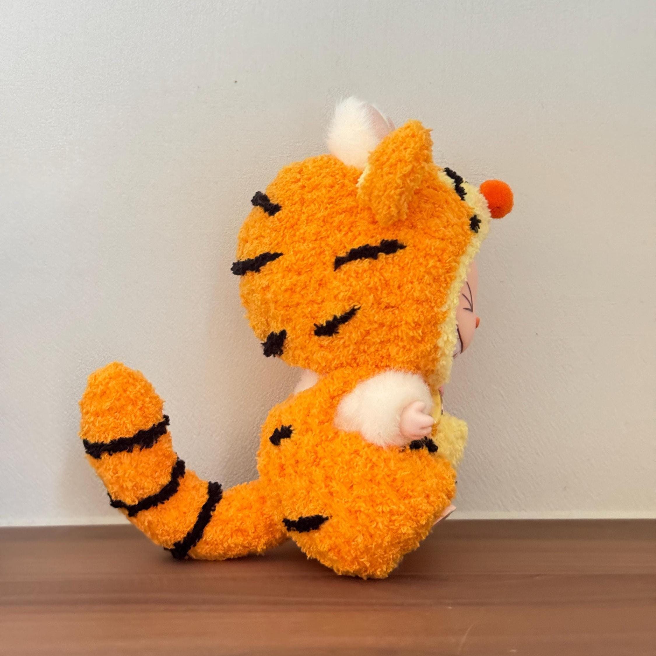 Adorable Tiger Costume for Standing&sitting Labubu Doll(dolls Are Not ...