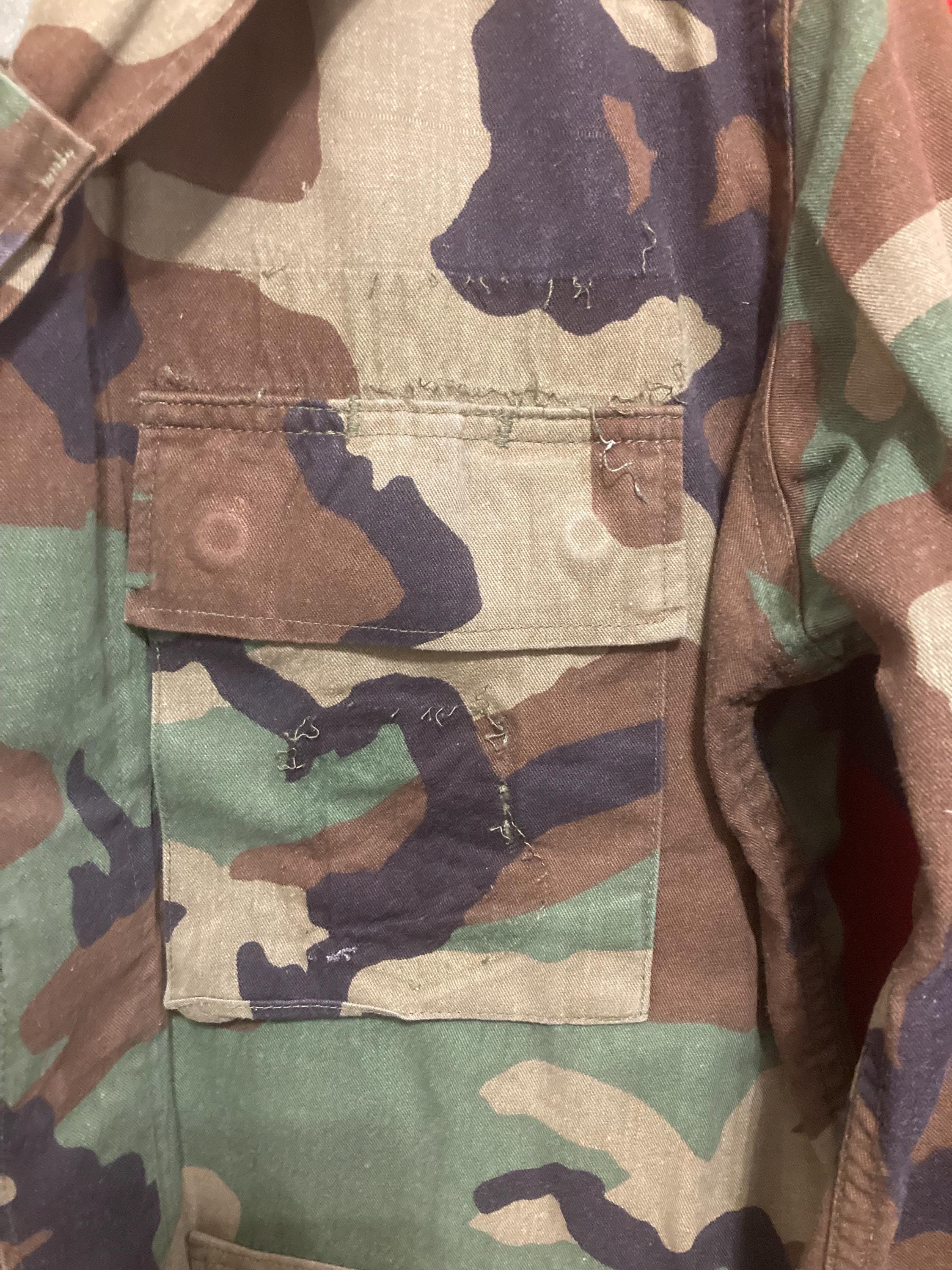 US M81 Woodland BDU Shirt, Army Military Camo Uniform Medium Regular - Etsy