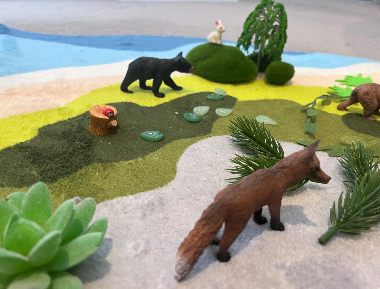 WOODLAND PLAYSCAPE Sensory Open-ended Small-world Play. Curated Nature ...