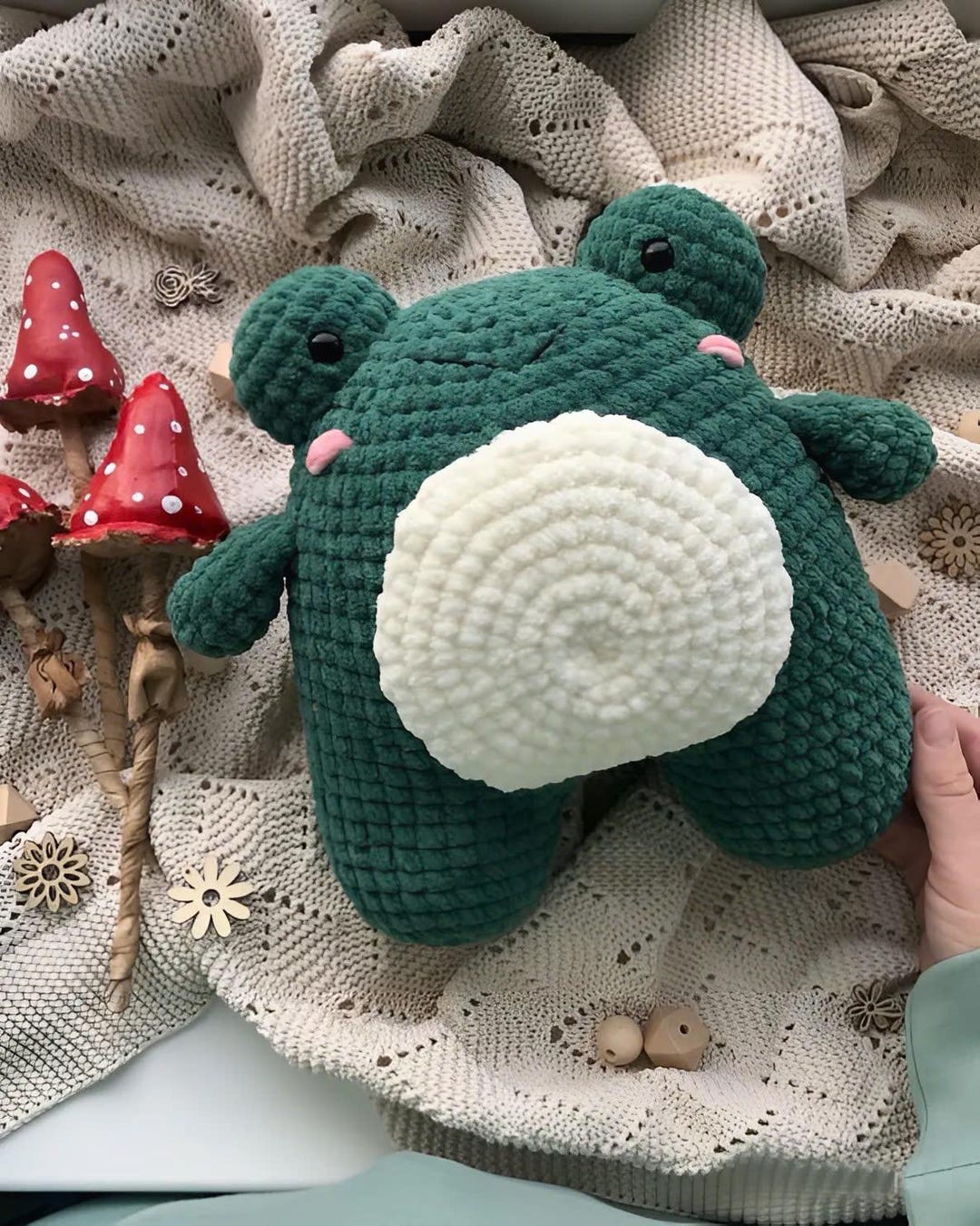 Cute Frog Crochet Pattern, Frog Crochet Pattern, Amigurumi Froggy, Hug ...