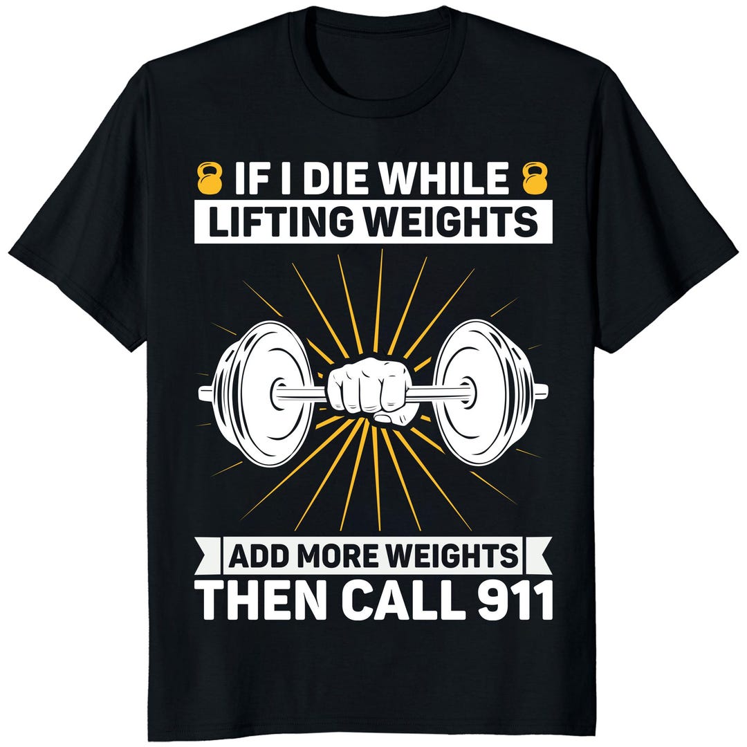 Weightlifting Shirt – Strong Gym Tee for Lifters, Bodybuilders ...