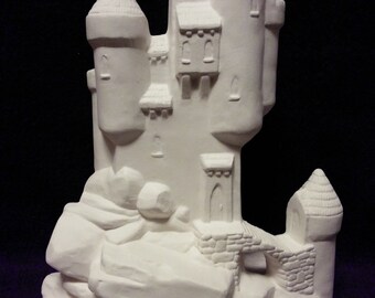 Ceramic castle | Etsy