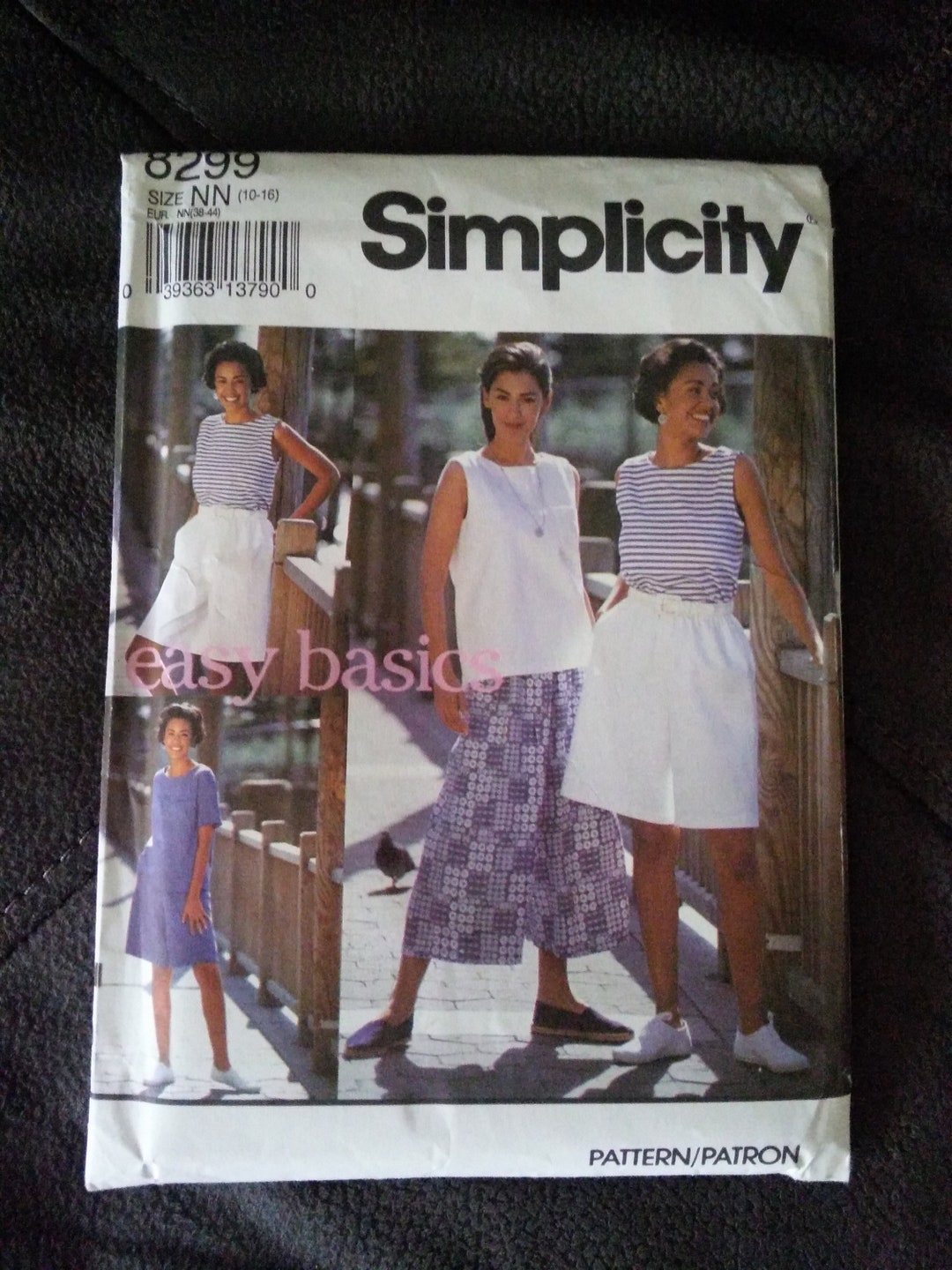 Vintage Simplicity Pattern #8299-vintage 1993-UNCUT - Etsy