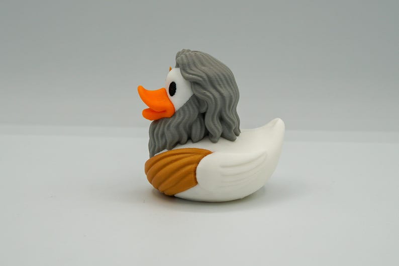 3D Printed Zeus Duck – Greek God Mythology Collectible Jeep Ducking ...