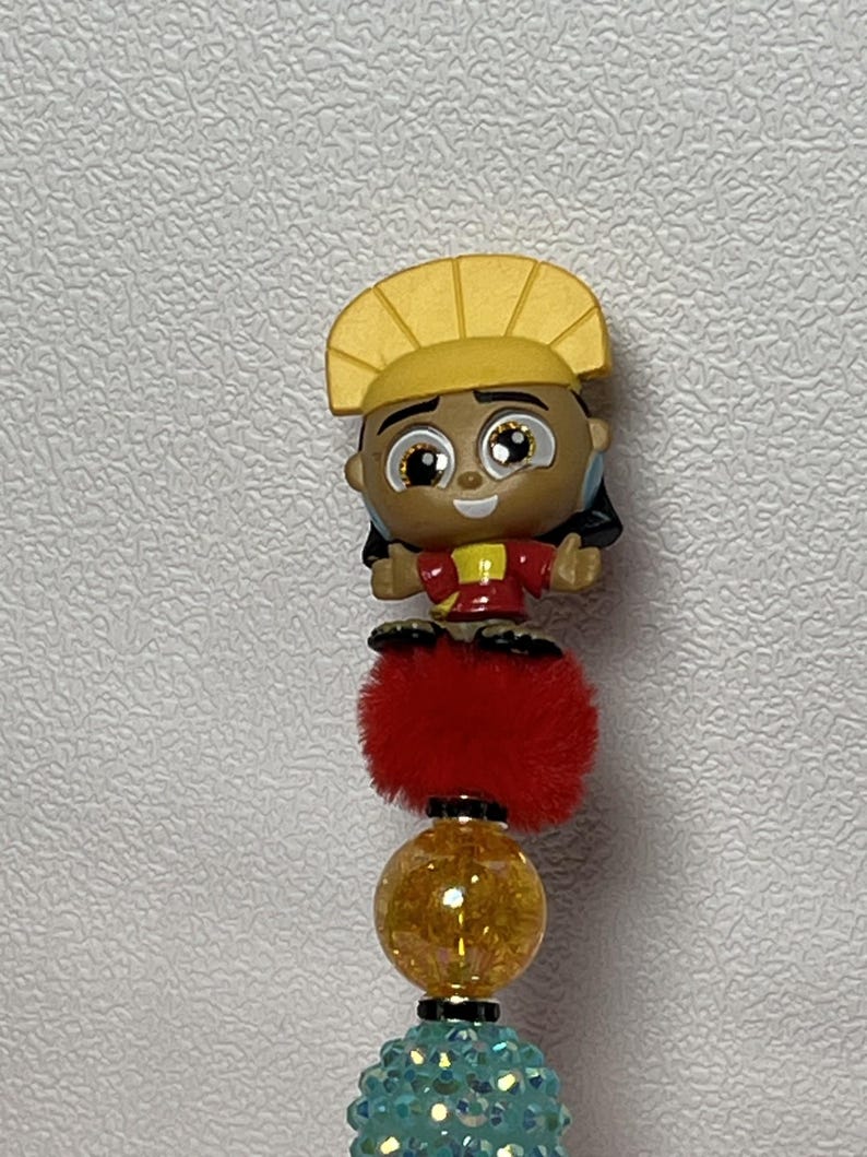 Emperor's New Groove Inspired Beaded Ballpoint Pen, With Disney ...