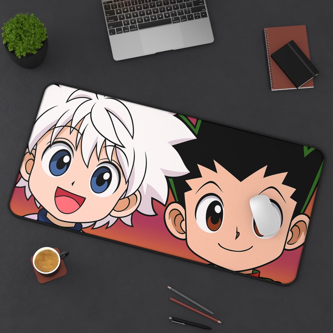 Hunter X Hunter Gon & Killua Mouse Pad Anime Gaming Desk Mat | Otaku PC ...