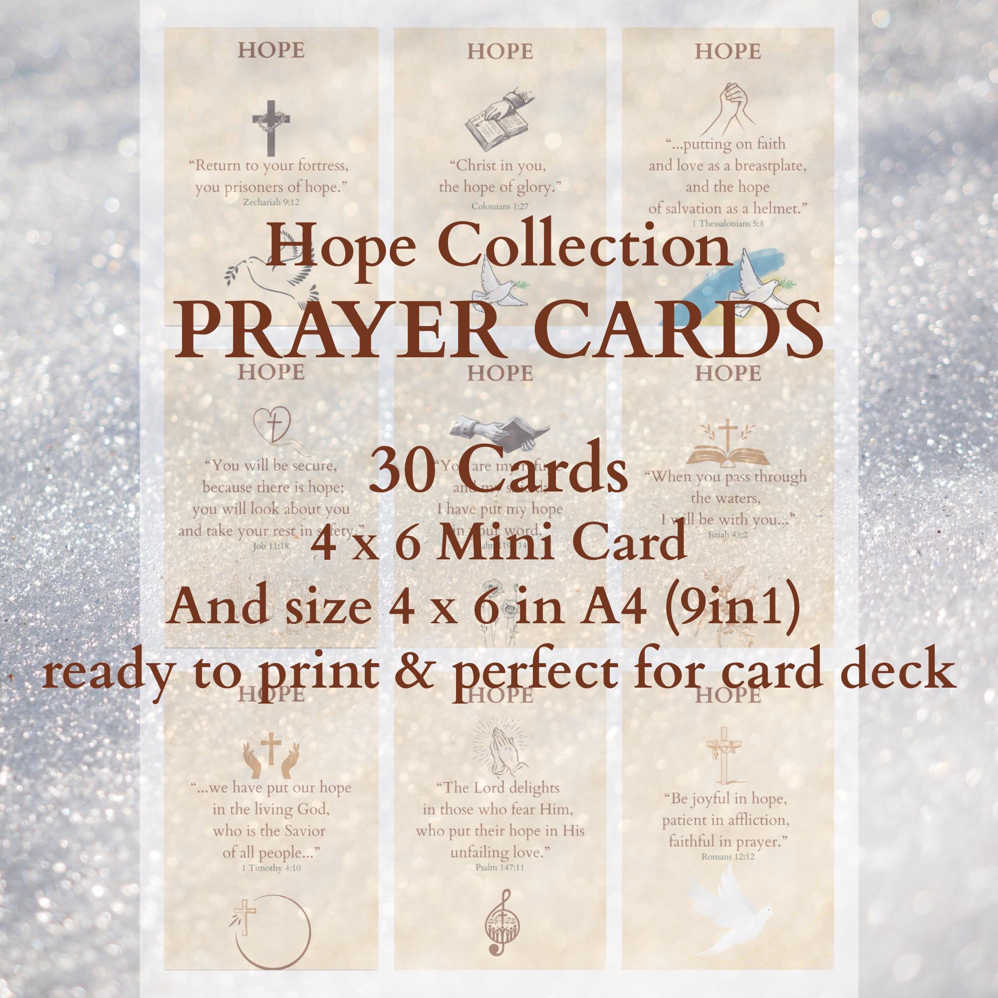 Prayer Board Bible Verse Cards Bible Prayer Card Mini Set | Printable ...