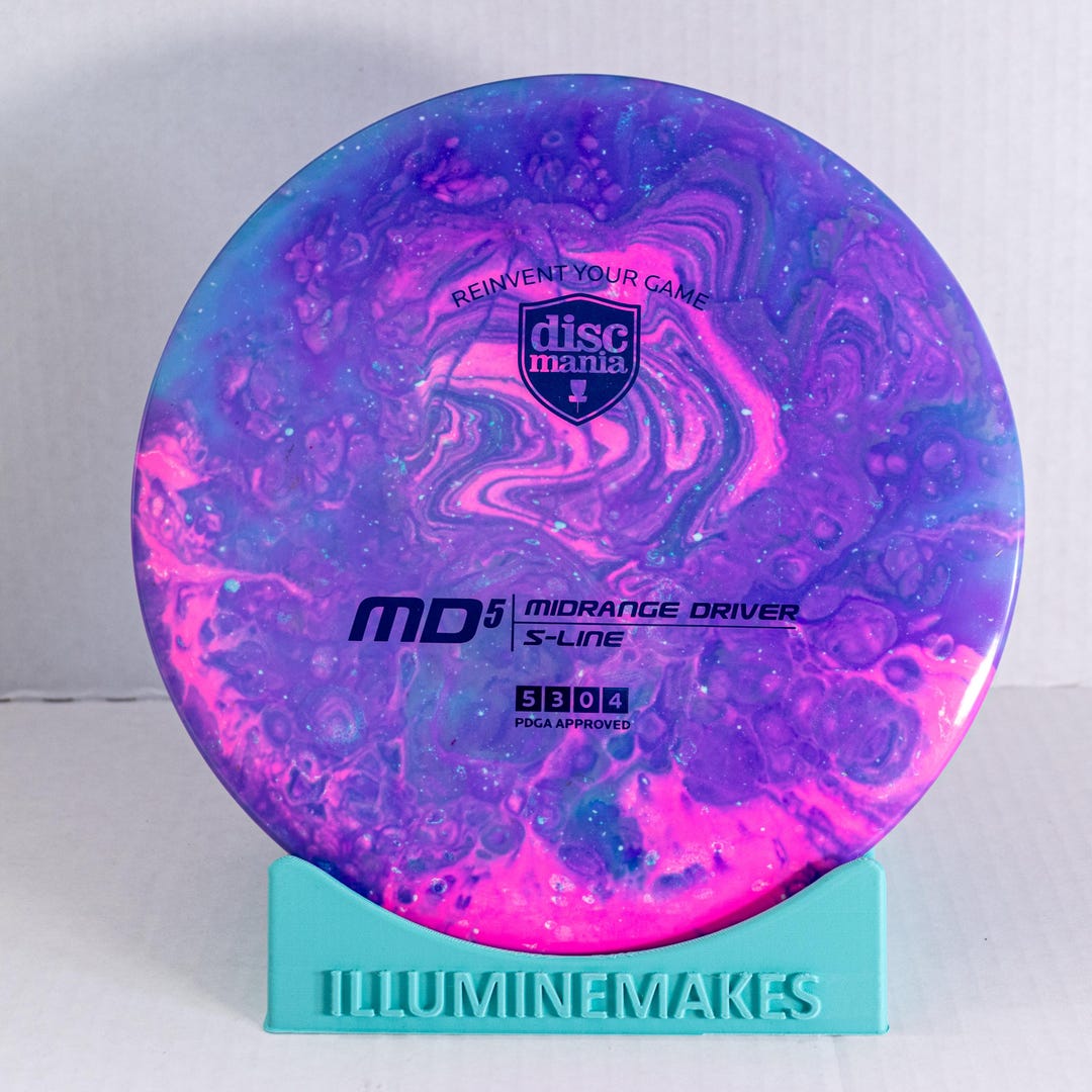 Discmania Dyed MD5 Disc Golf Midrange Custom Floetrol Galaxy Space Dye ...