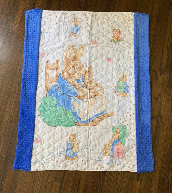 Peter Rabbit Toddler Inspired Quilt/bedding/blanket | Etsy