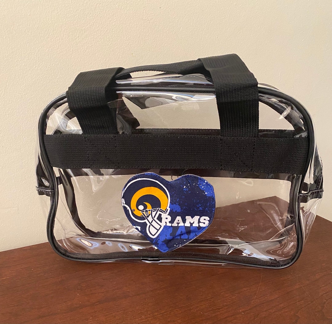 Clear Stadium Bag LA RAMS/ Stadium Approved/clear Bag - Etsy