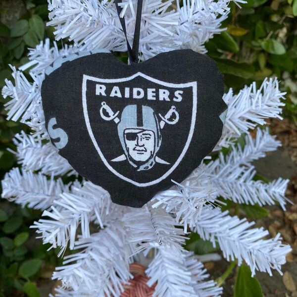 Las Vegas Raiders Christmas Ornaments - Etsy