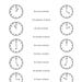 50 Printable Time Telling Worksheets – Learning Analog & Digital Clocks ...