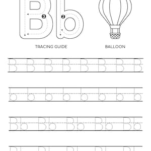 27 Printable Alphabet Tracing Pages: Early Learning Handwriting ...