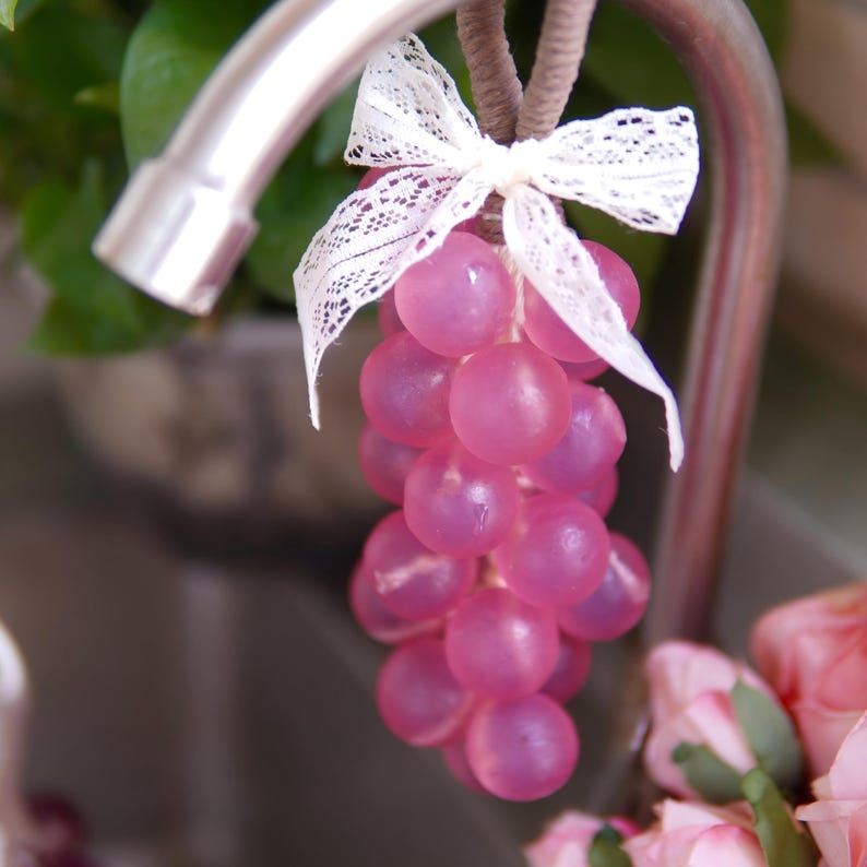 Handcrafted Grape Cluster Soap: Hanging Decorative Spa Gift for Her - Etsy