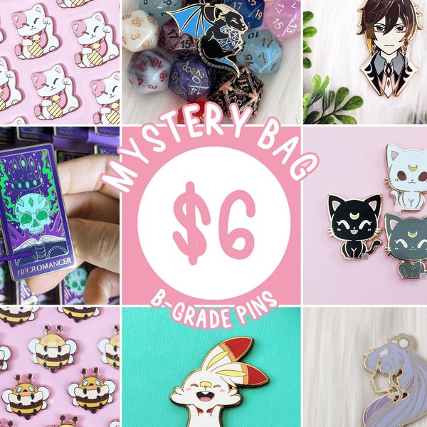 Anime Enamel Pins - Etsy