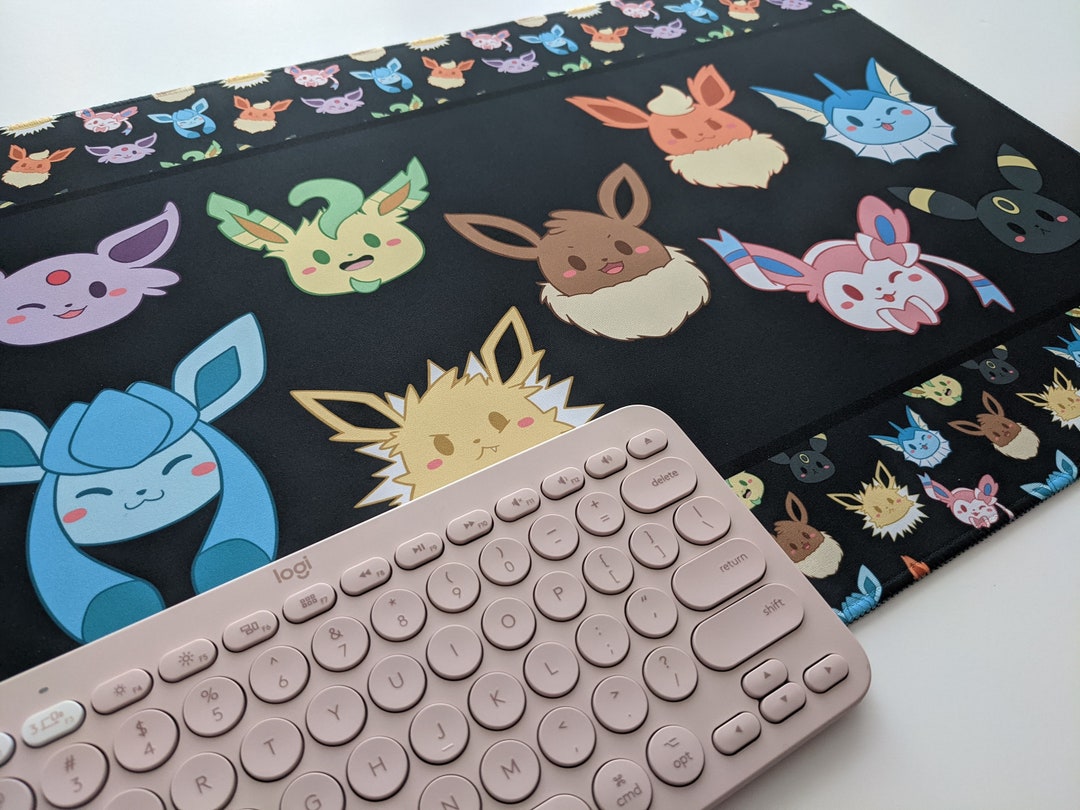 Eeveelution Gamepad, Mouse Pad, Desk Mat, 60x40cm - Etsy