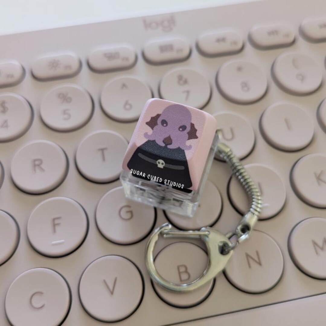 The Illithid - Fidget Keycap Keychain - Etsy