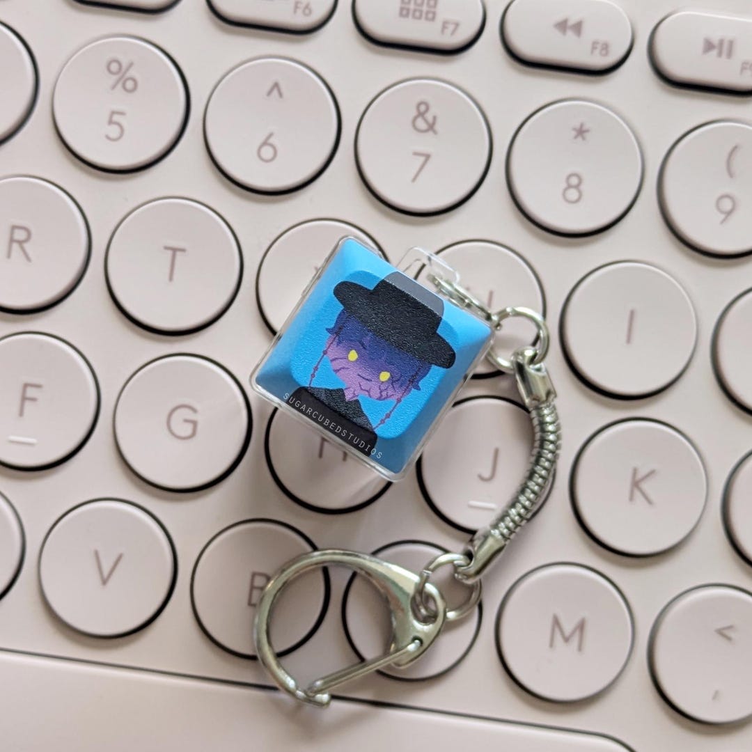 Pop Idol Demon Baby- Fidget Keycap Keychain - Etsy