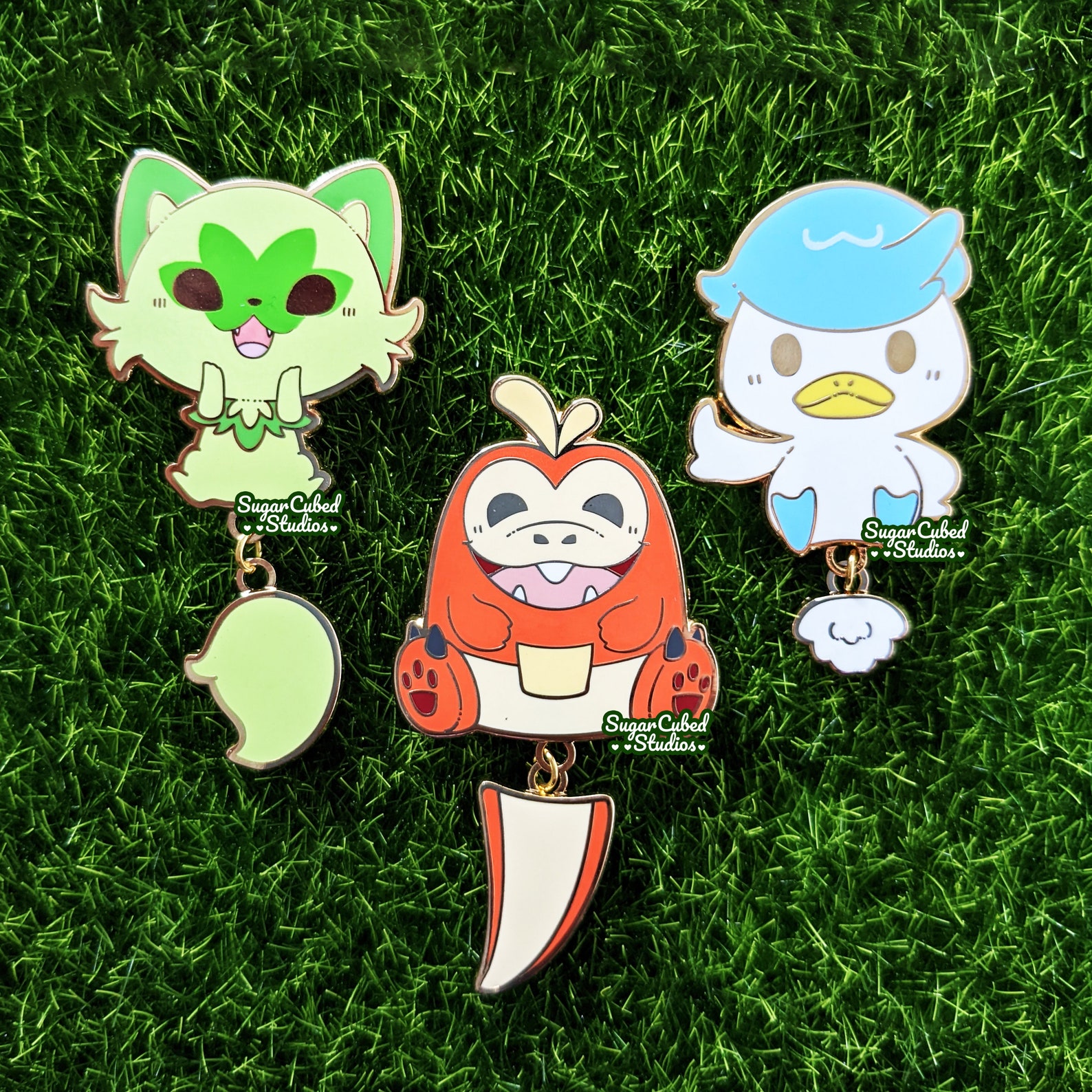 Generation 9 Starter Babies Enamel Pin - Etsy