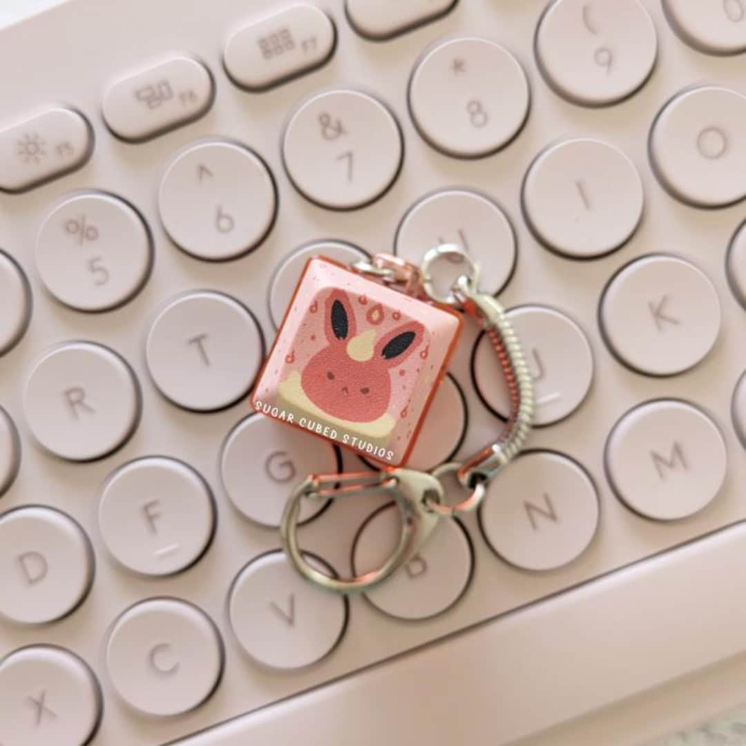 136 - Fidget Keycap Keychain - Etsy