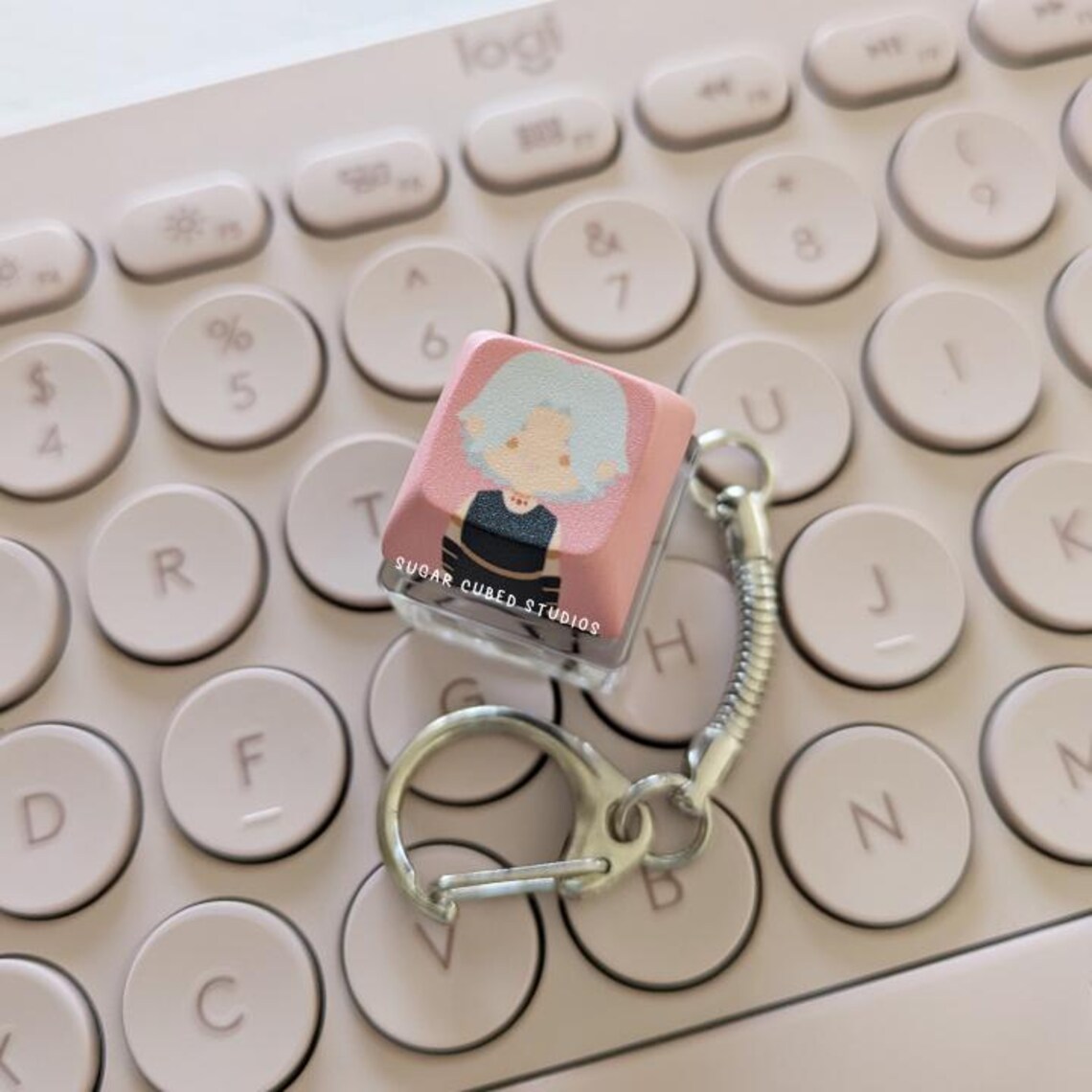 Thancred Waters - Fidget Keycap Keychain - Etsy