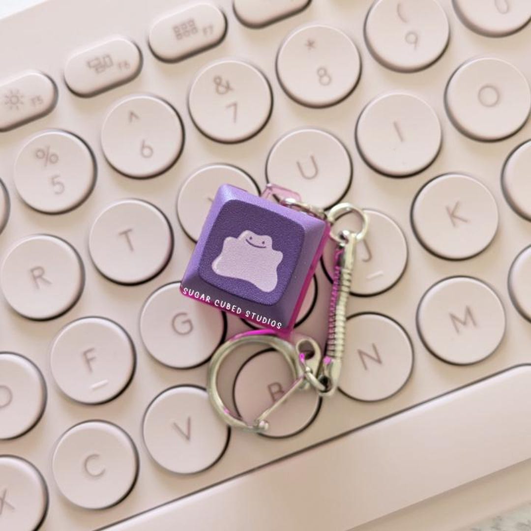 132 - Fidget Keycap Keychain - Etsy