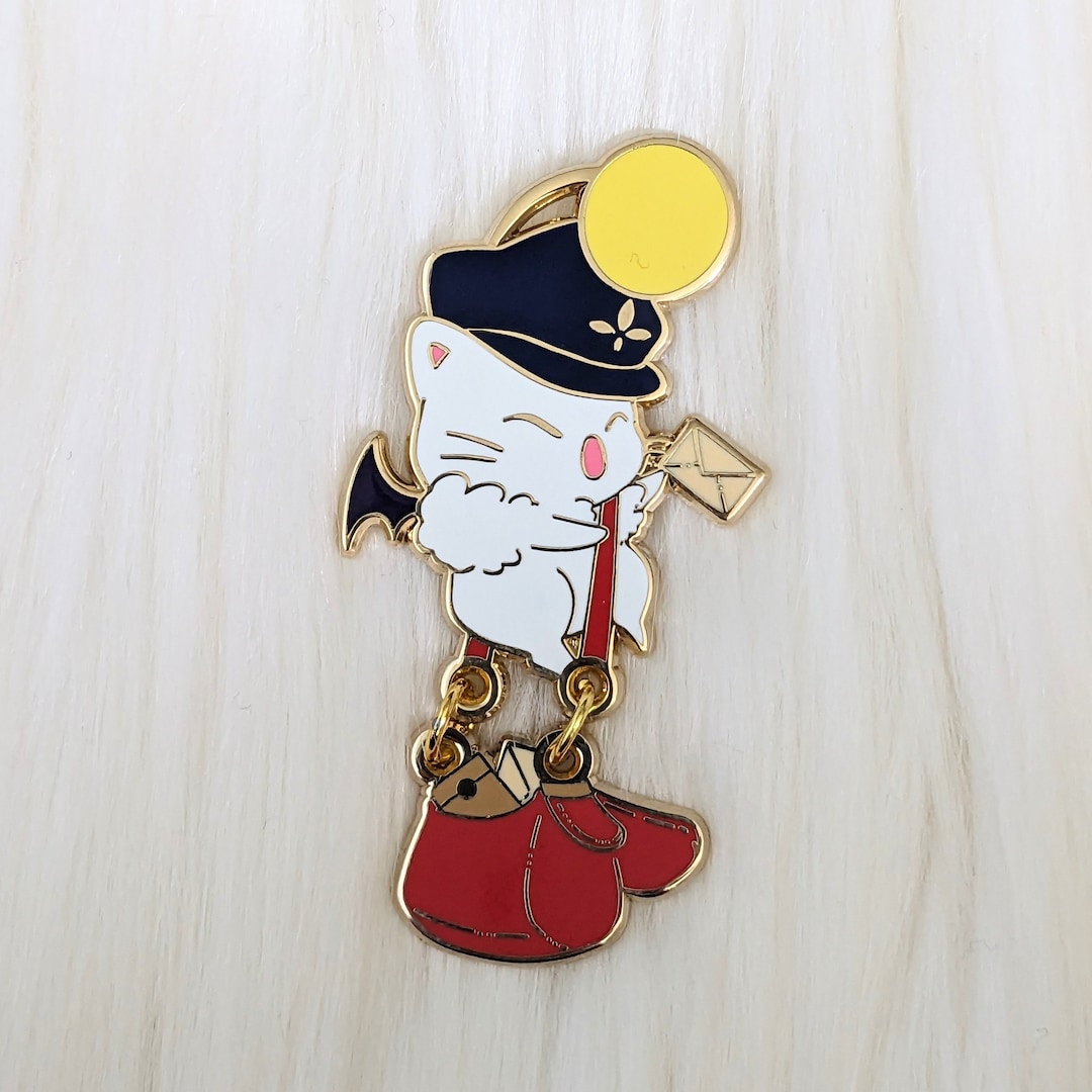 Delivery Moogle || Minion Madness Series || Enamel Pin - Etsy