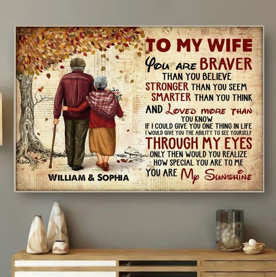 To My Wife Marrying You Was The Best Decision I Ever Made Etsy