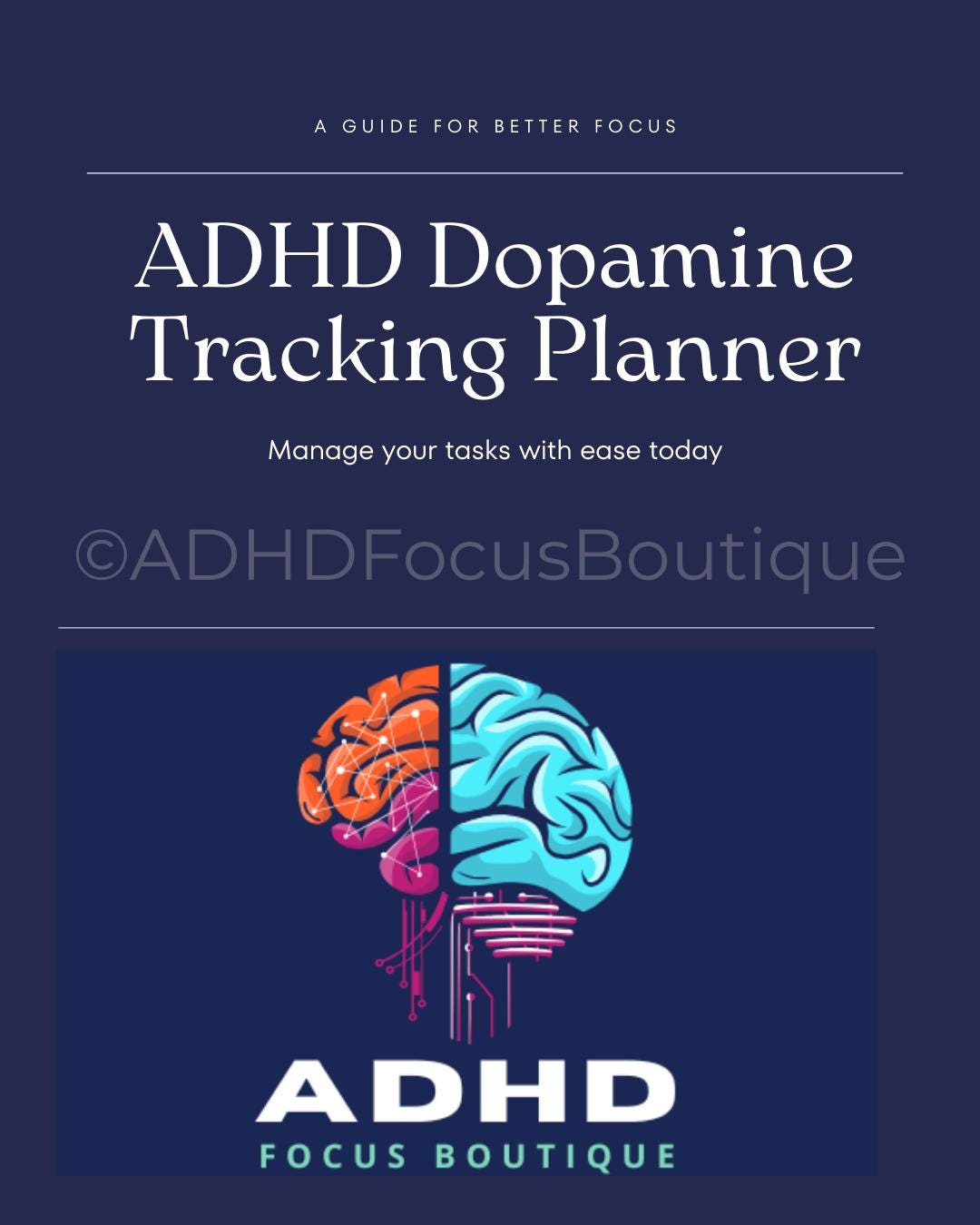 ADHD Dopamine Tracker Printable – Habit Chart – Focus Planner – Digital ...