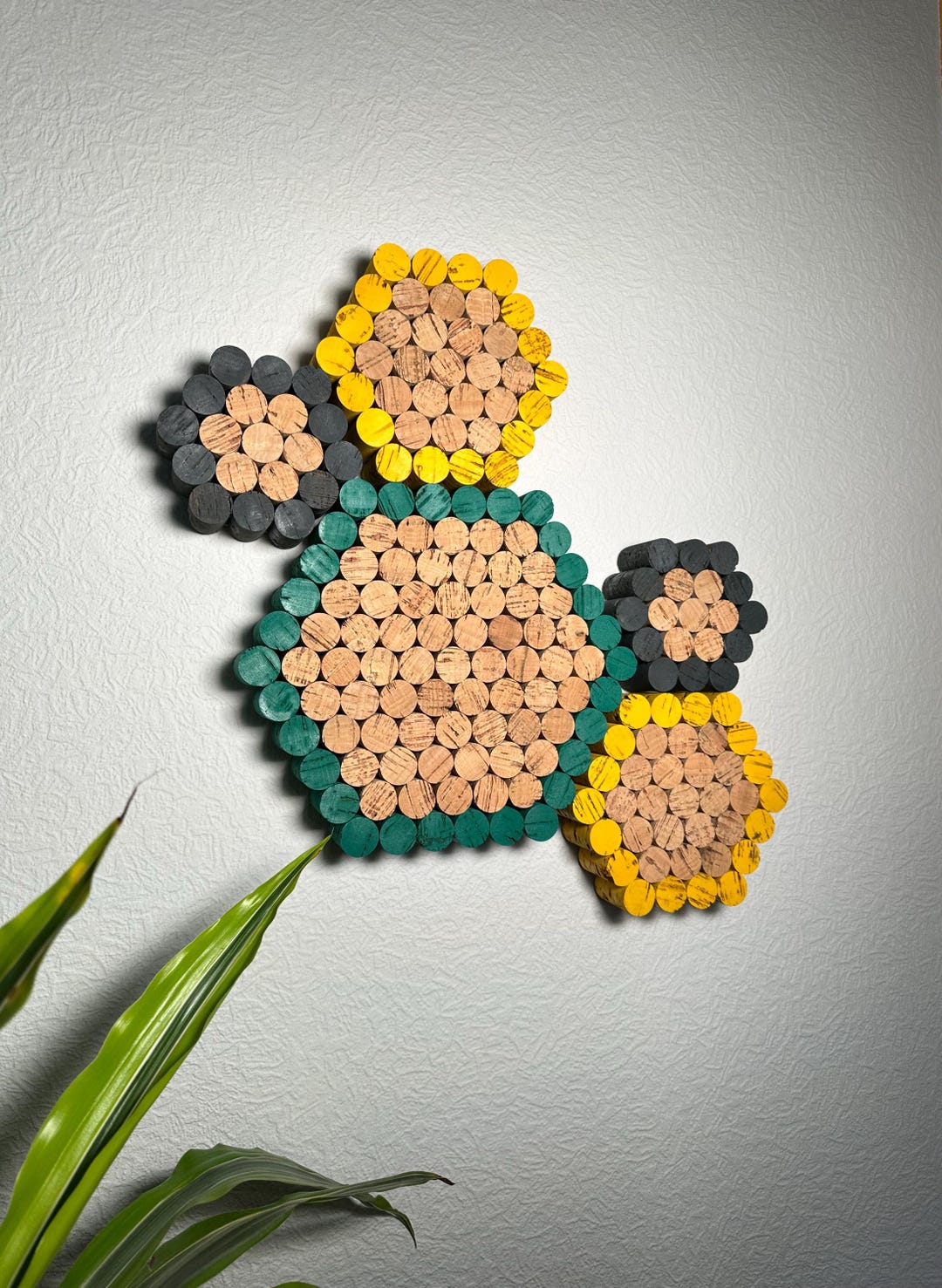 Hexagon Cork Pinboard - Memo Board With Colorful Border - Etsy