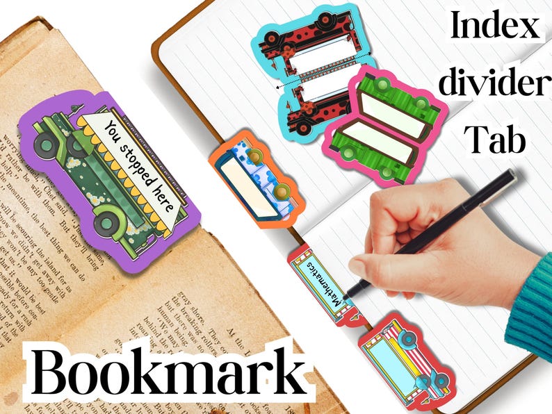 Foldable PNG Clipart Cute Jeep Craft Printable DIY Craft |bookmarks ...