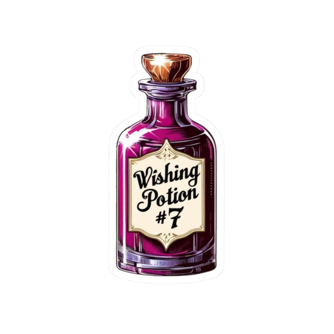 Magical Wishing Potion #7 Stickers | Enchanting Decor for Laptops ...