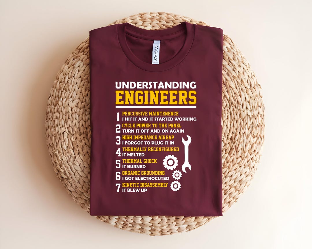 Understanding Engineers Shirt, Engineer Tshirt, Funny Science Tee ...