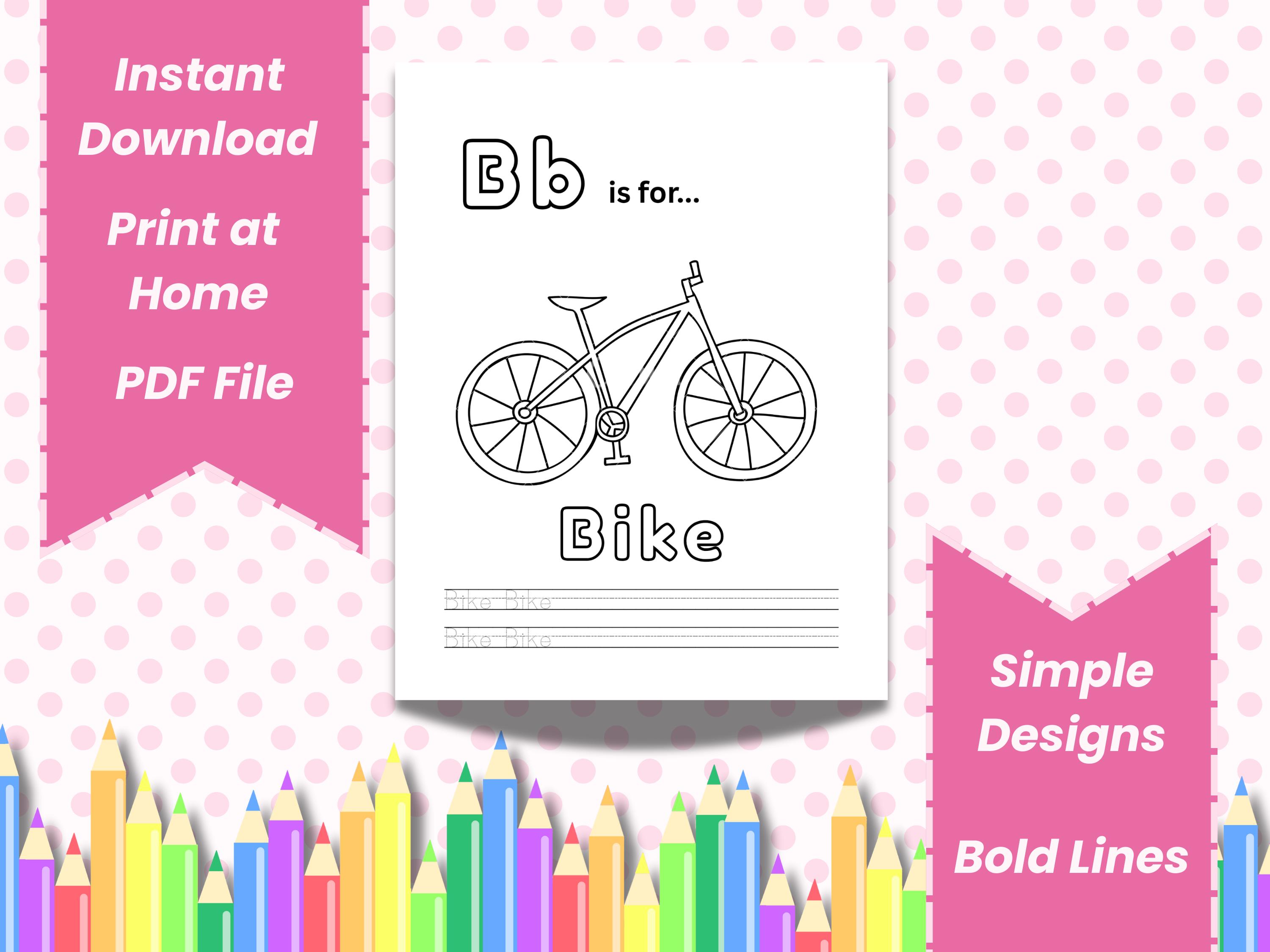 Phonetic Alphabet Colouring and Tracing Pages | 26 Printable ABC ...