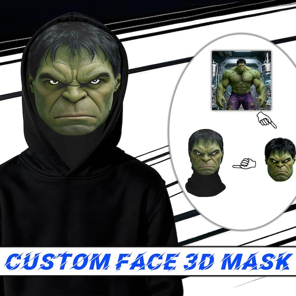 Funny Face Mask - Etsy