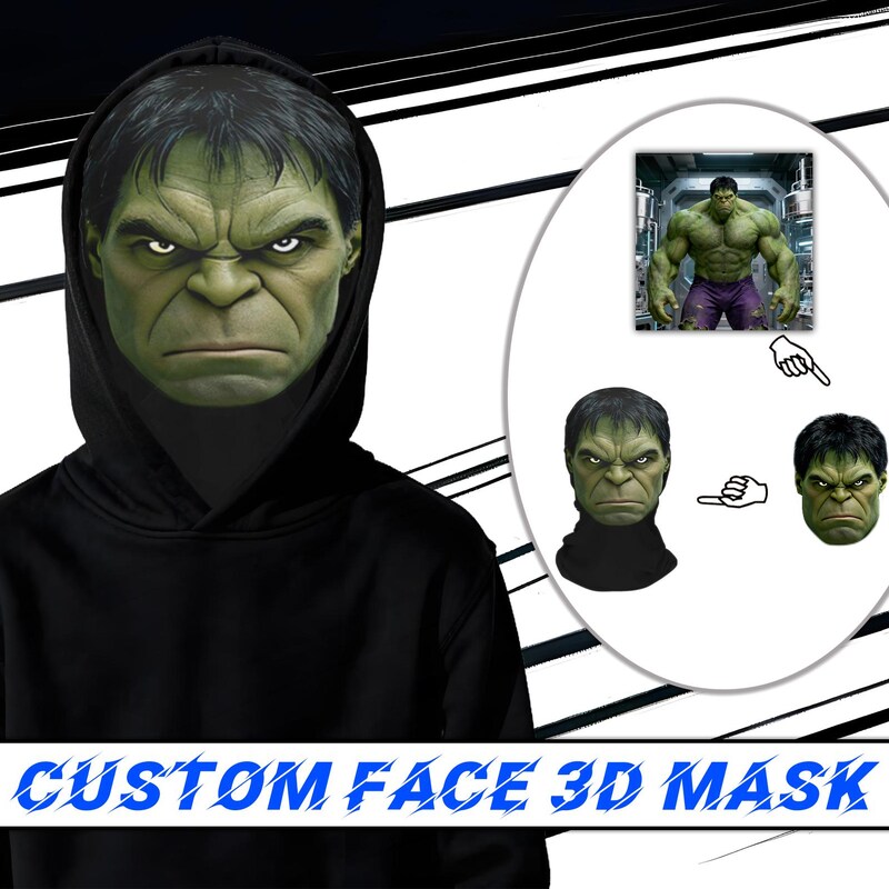 Custom Face Mask - Etsy