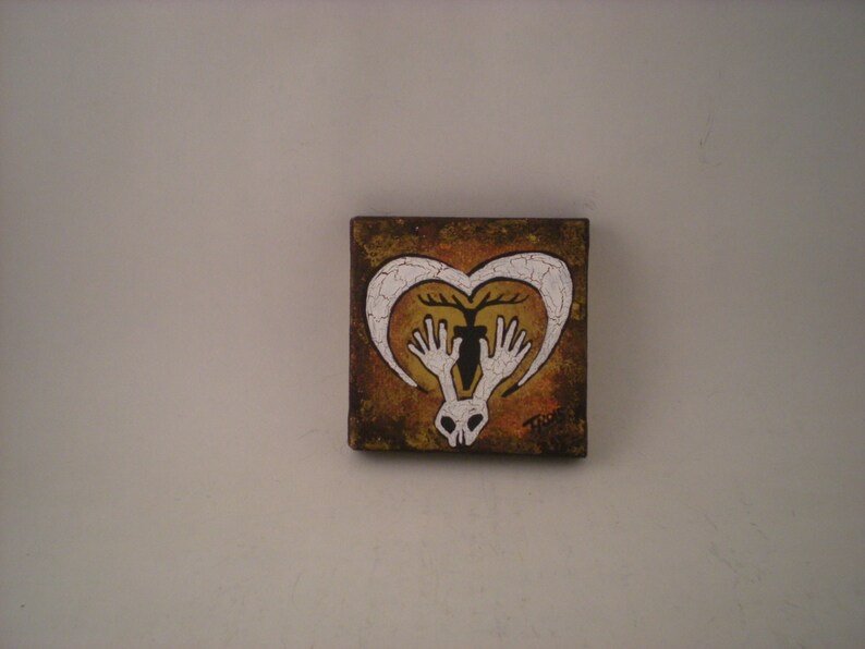 Original Painting Shamans Heart - Etsy