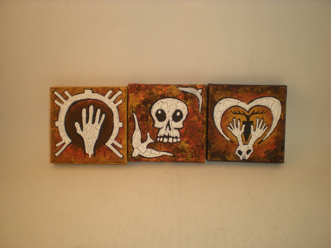 Original Painting Shamans Heart - Etsy