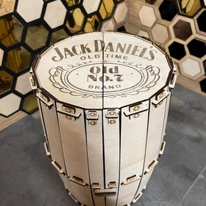 Jack Daniel's BARREL Gift Box for Whiskey - Etsy