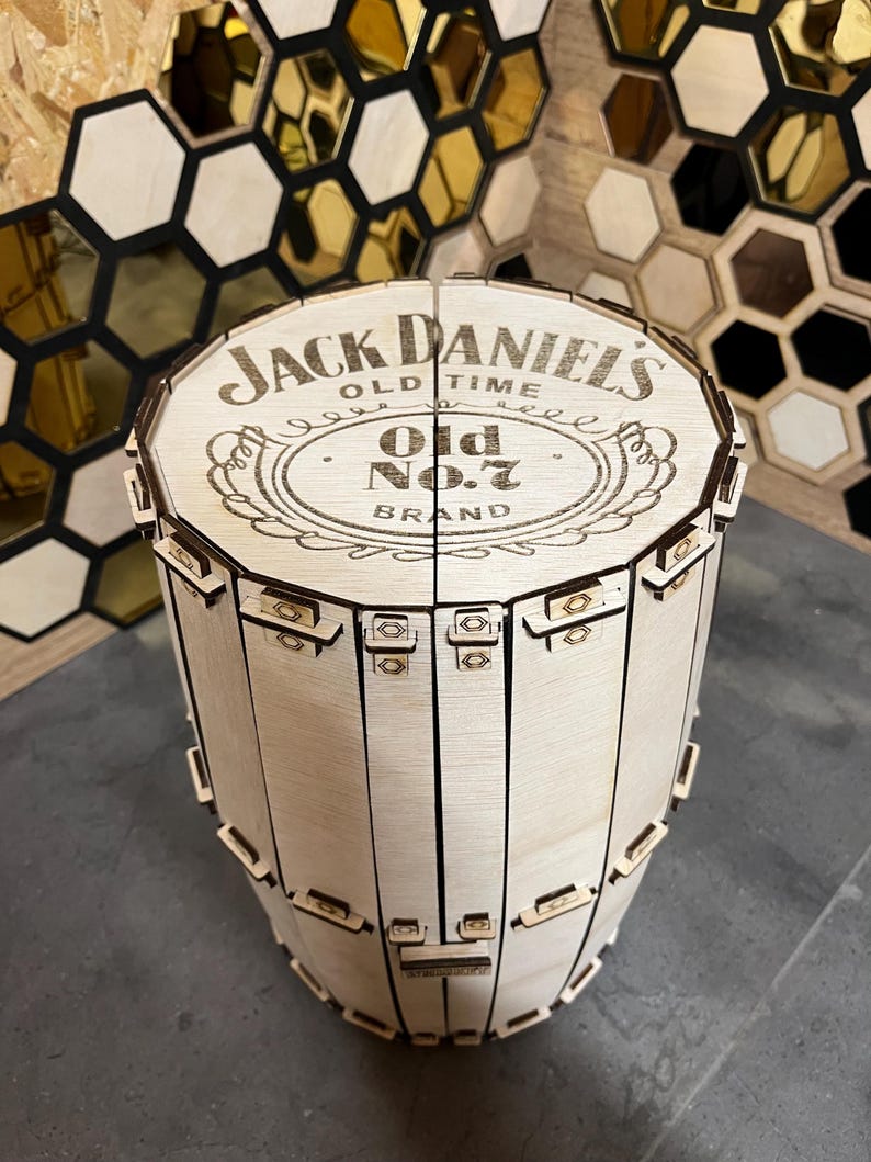 Jack Daniel's BARREL Gift Box for Whiskey - Etsy