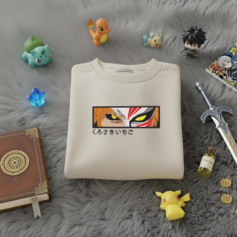 Mens Hoodie Bleach Anime - Etsy