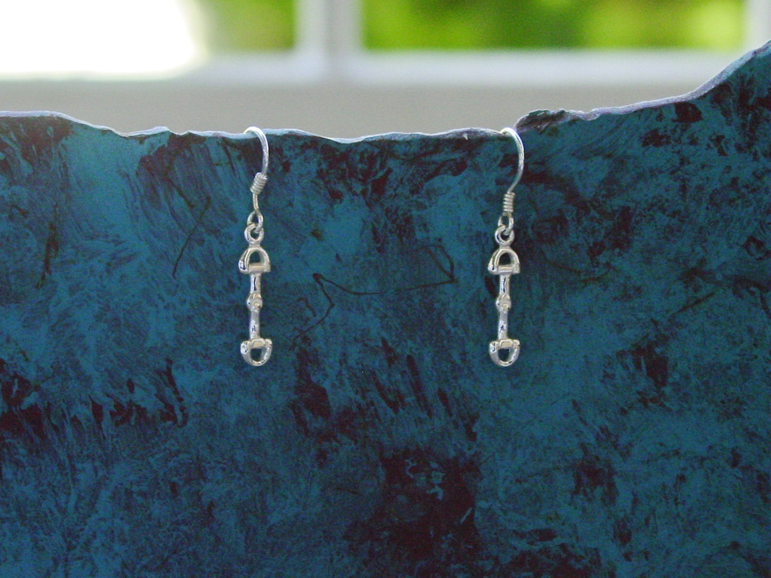 Tiny Snaffle Bit Earrings Snaffle Bit Sterling Silver | Etsy