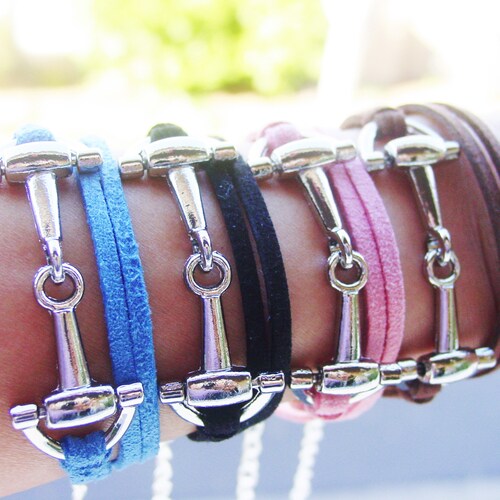 Horse Bracelet Equine Jewelry Derby Bracelet Equestrian | Etsy