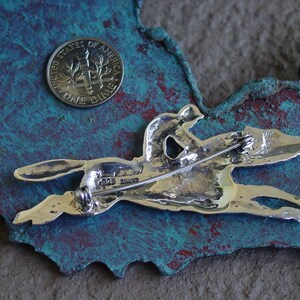 Horse Racing Brooch - Horse Race Jewelry - Jockey Pin - Longchamp Pin ...