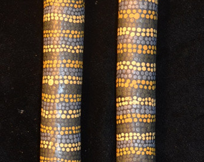 Australian Aboriginal Clapsticks, or Bimli - Etsy