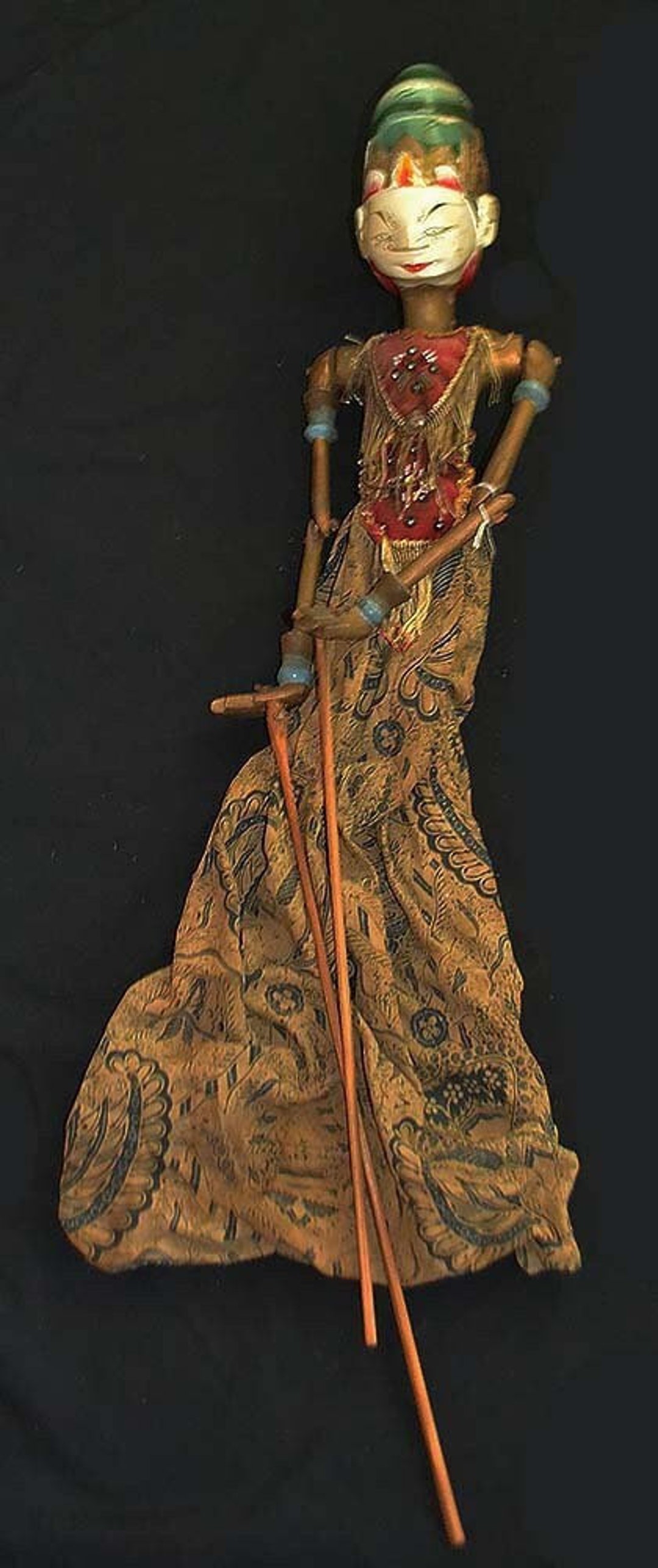 Wayan Puppet From Java Depicting Prince Rama From the Ramayana - Etsy