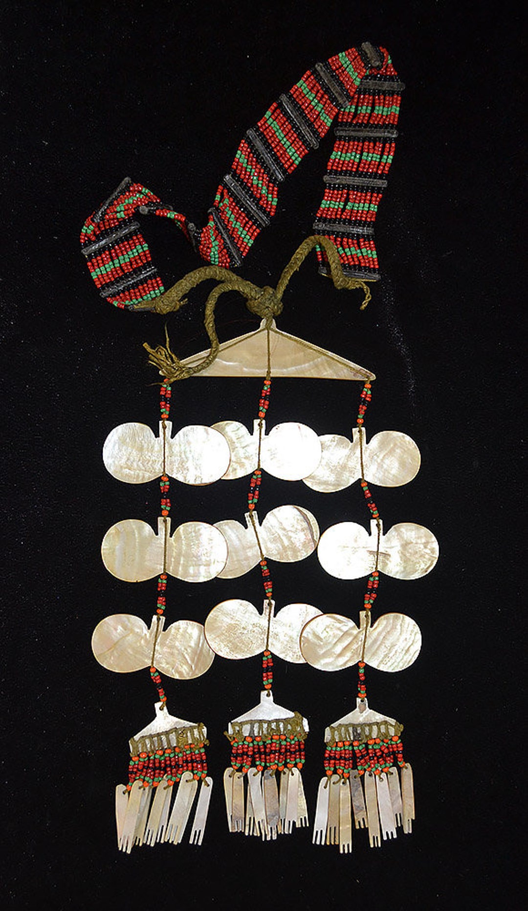 Sippatal, Tribal Isneg Pectoral Necklace , Luzon - Philippines, - Etsy