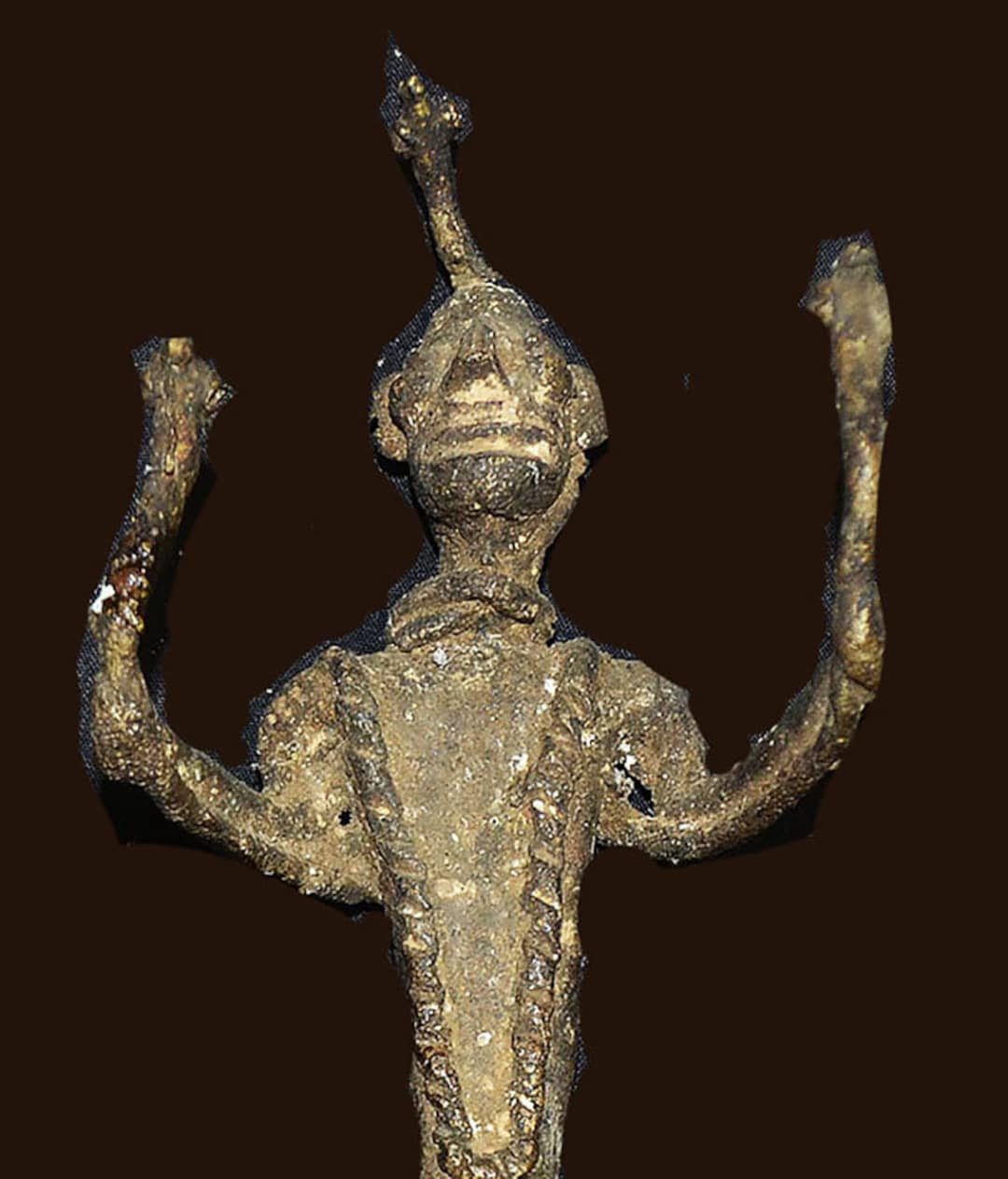 Bon Shaman With Cobras, Nepal Antique Bronze Figure - Etsy