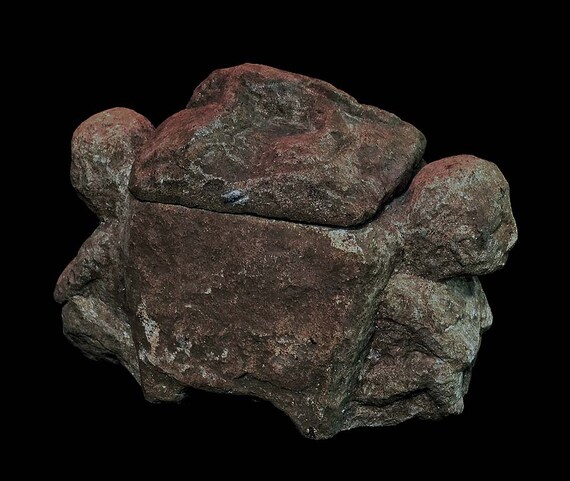 Shaman's Box Carved Stone Punamhan From Ifuagao People - Etsy